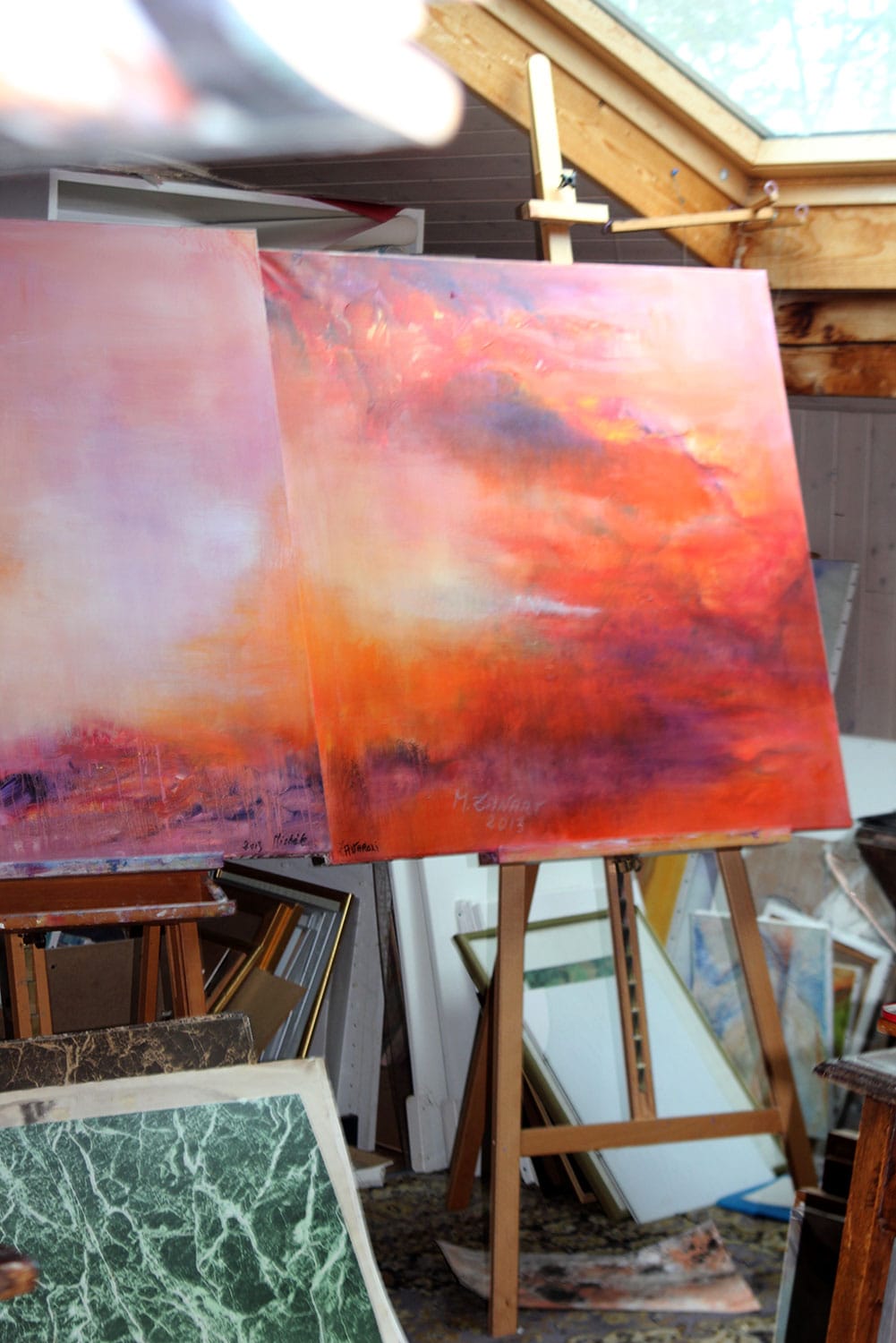 Mon atelier - atelierpeinturegravure-michelezanaroli.fr